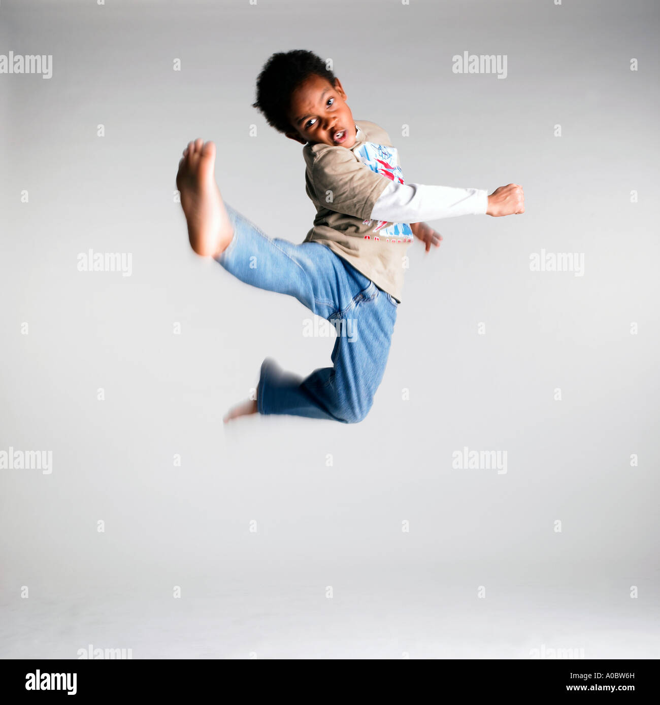 Flying kick karate hi-res stock photography and images - Alamy
