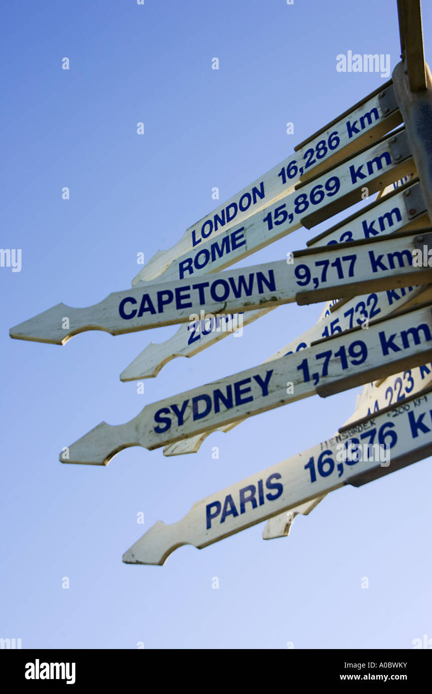 Destination Anywhere - Sign in New Zealand pointing to cities around ...