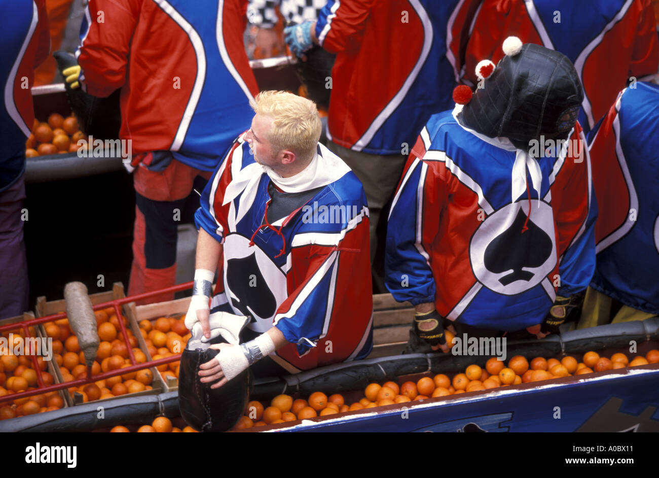 The Parade Ivrea Piemonte Italy Stock Photo - Alamy