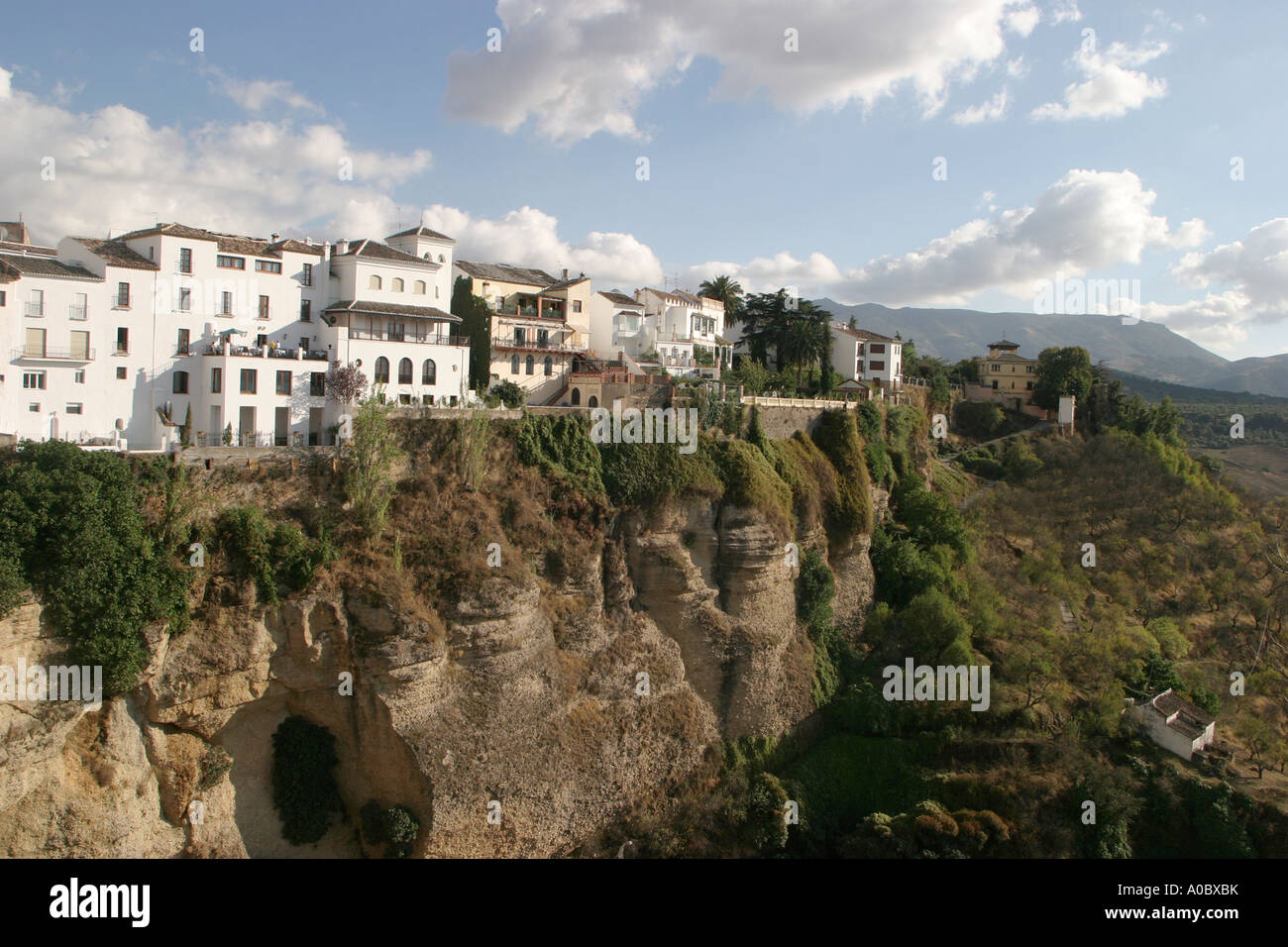 Puente Nuevo over river Tajo in the spanish Ronda at daytime, Ronda ...