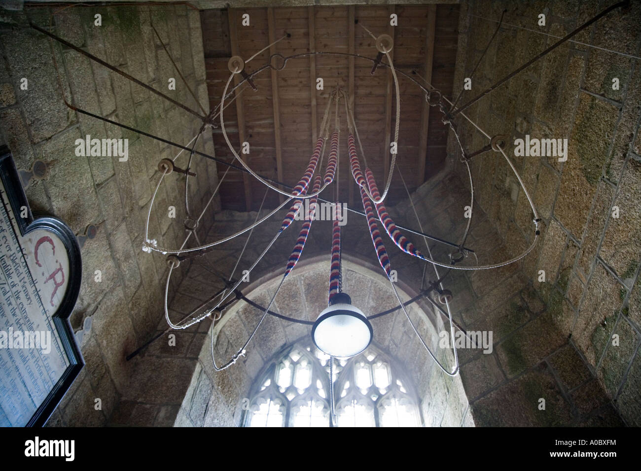 Church bell ropes ringing hi-res stock photography and images - Alamy