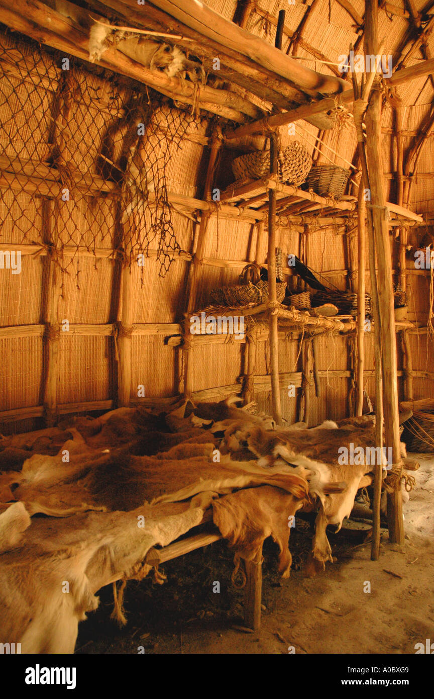 Jamestown Settlement Liviing History Museum Stock Photo - Alamy