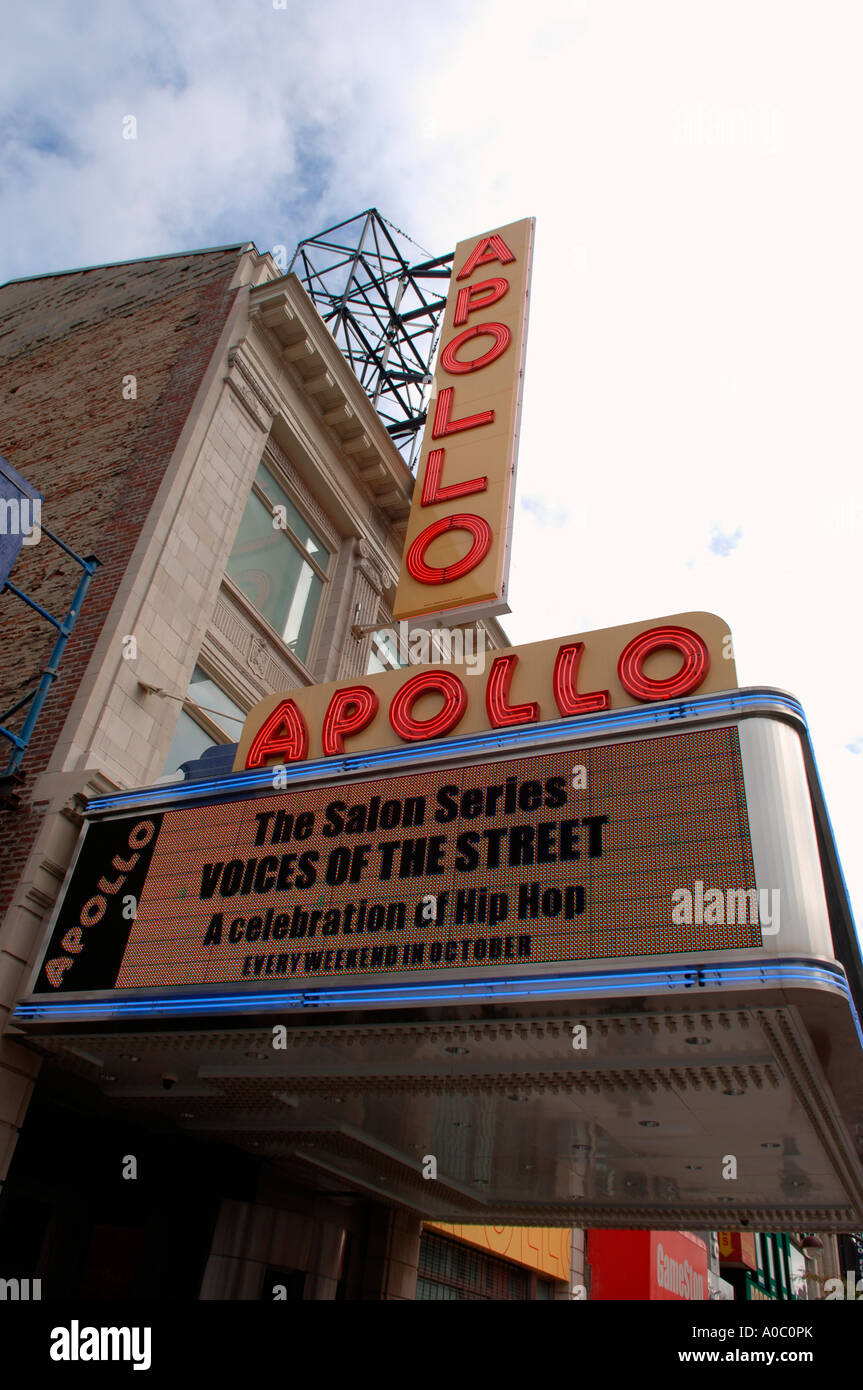 Appollo theatre harlem hi-res stock photography and images - Alamy