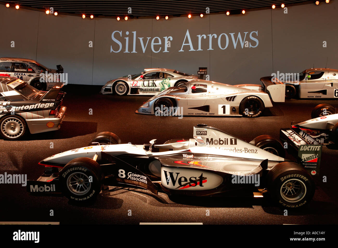 Mercedes formula 1 museum hi-res stock photography and images - Alamy