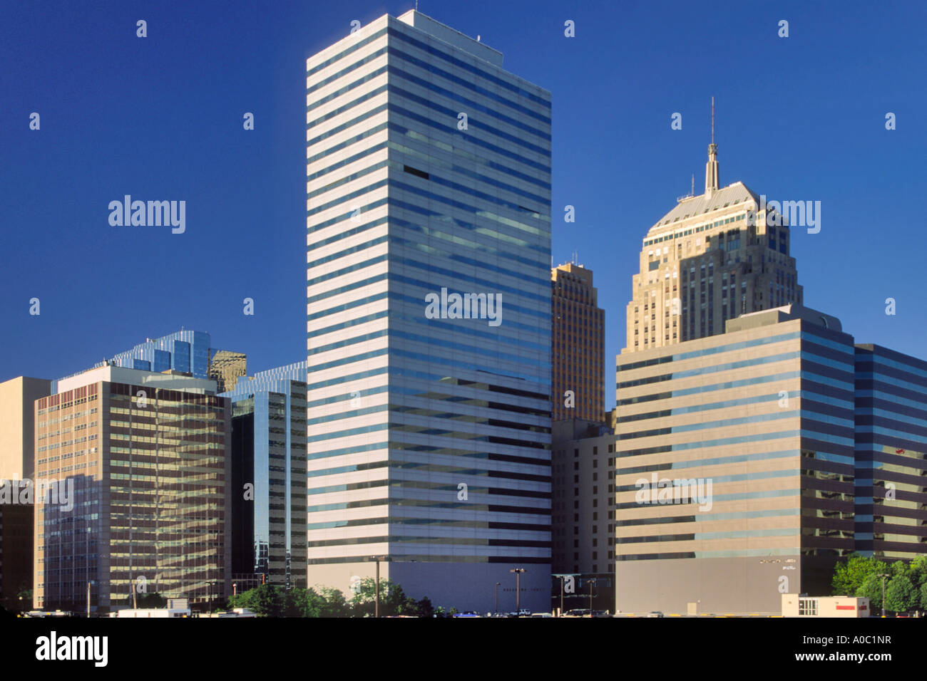 Downtown, Oklahoma City, Oklahoma, USA Stock Photo - Alamy