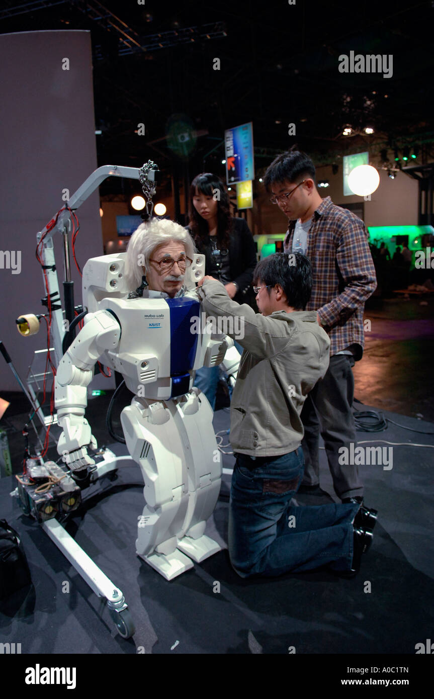 Alex HUBO the first ever walking robot with an expressive face Stock ...