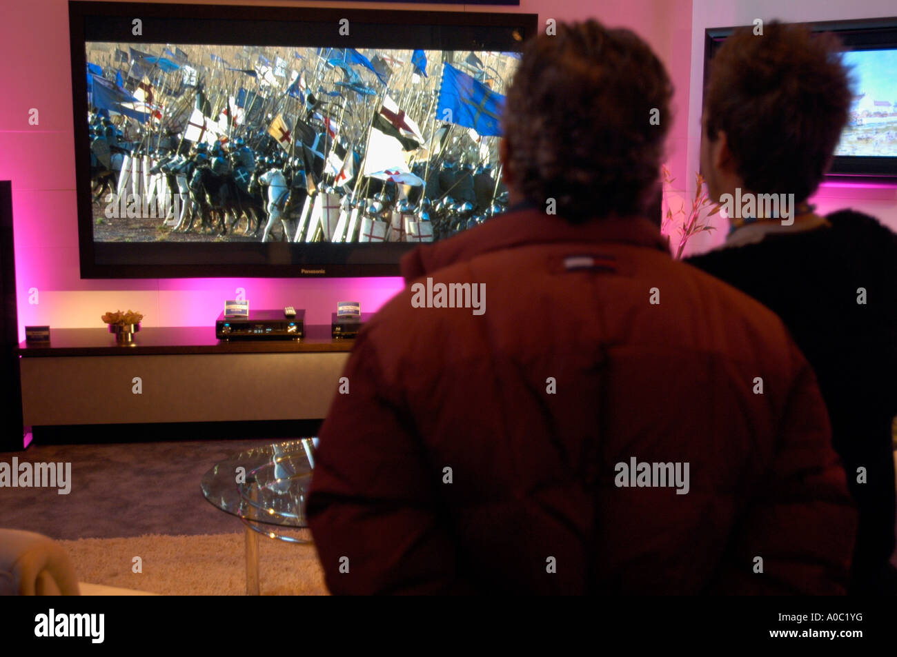 Panasonic displays it 103 inch world s largest plasma screen television ...