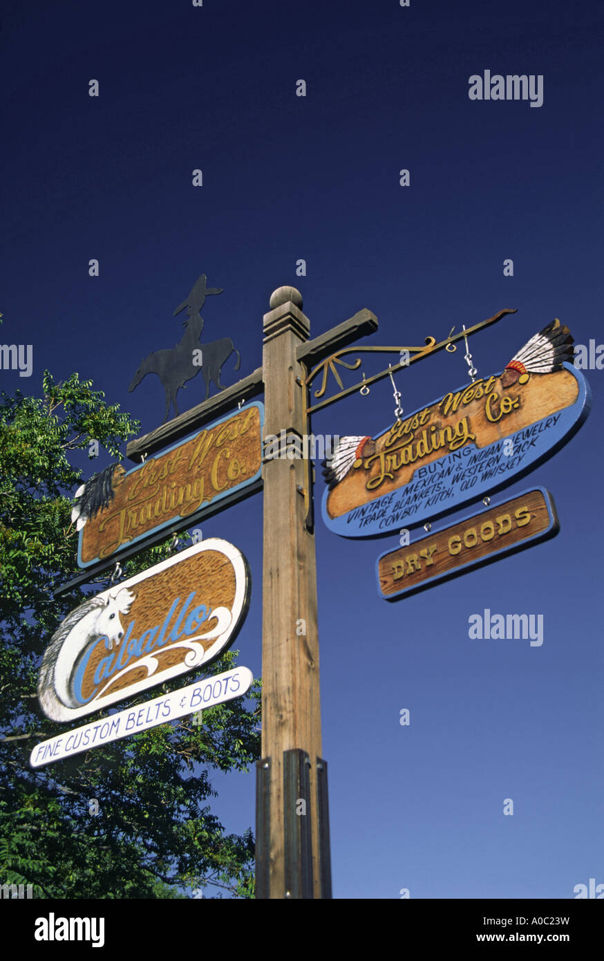 Santa fe new mexico canyon road hi-res stock photography and images - Alamy