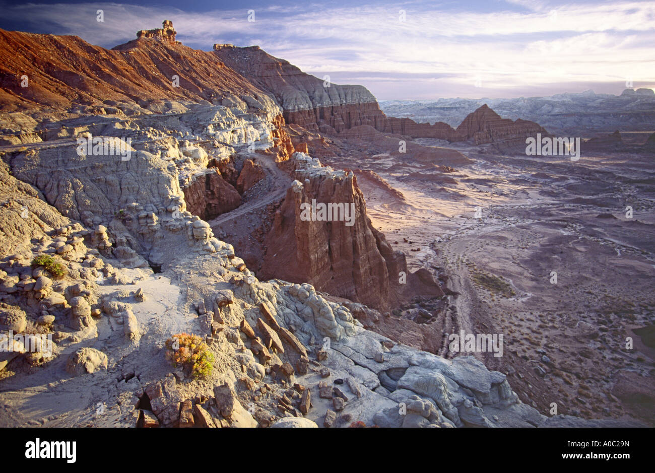 Lower South Desert Overlook, Capitol Reef Nat Park, Utah, USA Stock ...
