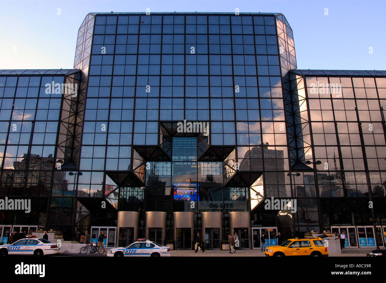 Jacob Javits Convention Center in NYC Stock Photo - Alamy