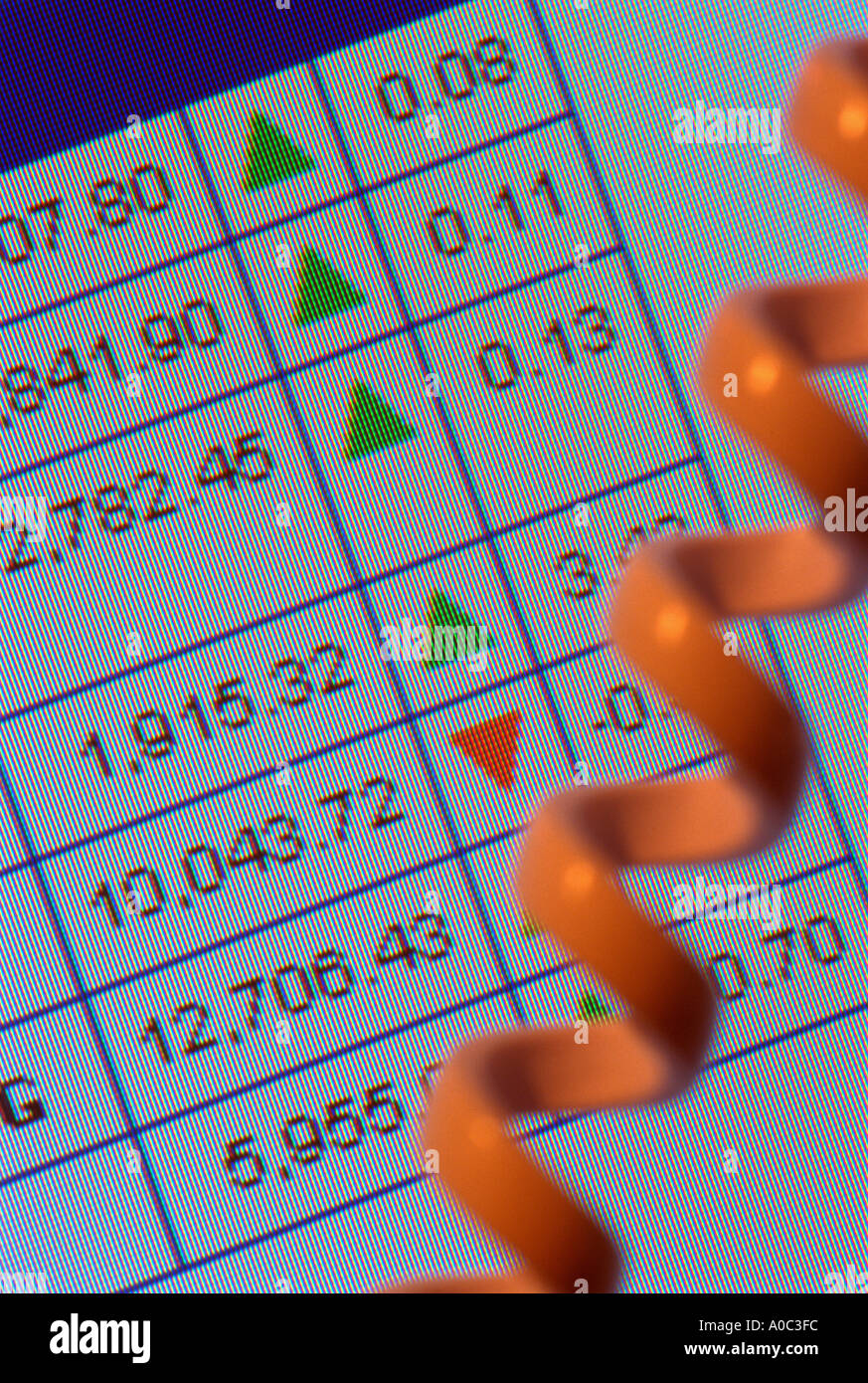 Stock Market Telephone Dealing Stock Photo - Alamy