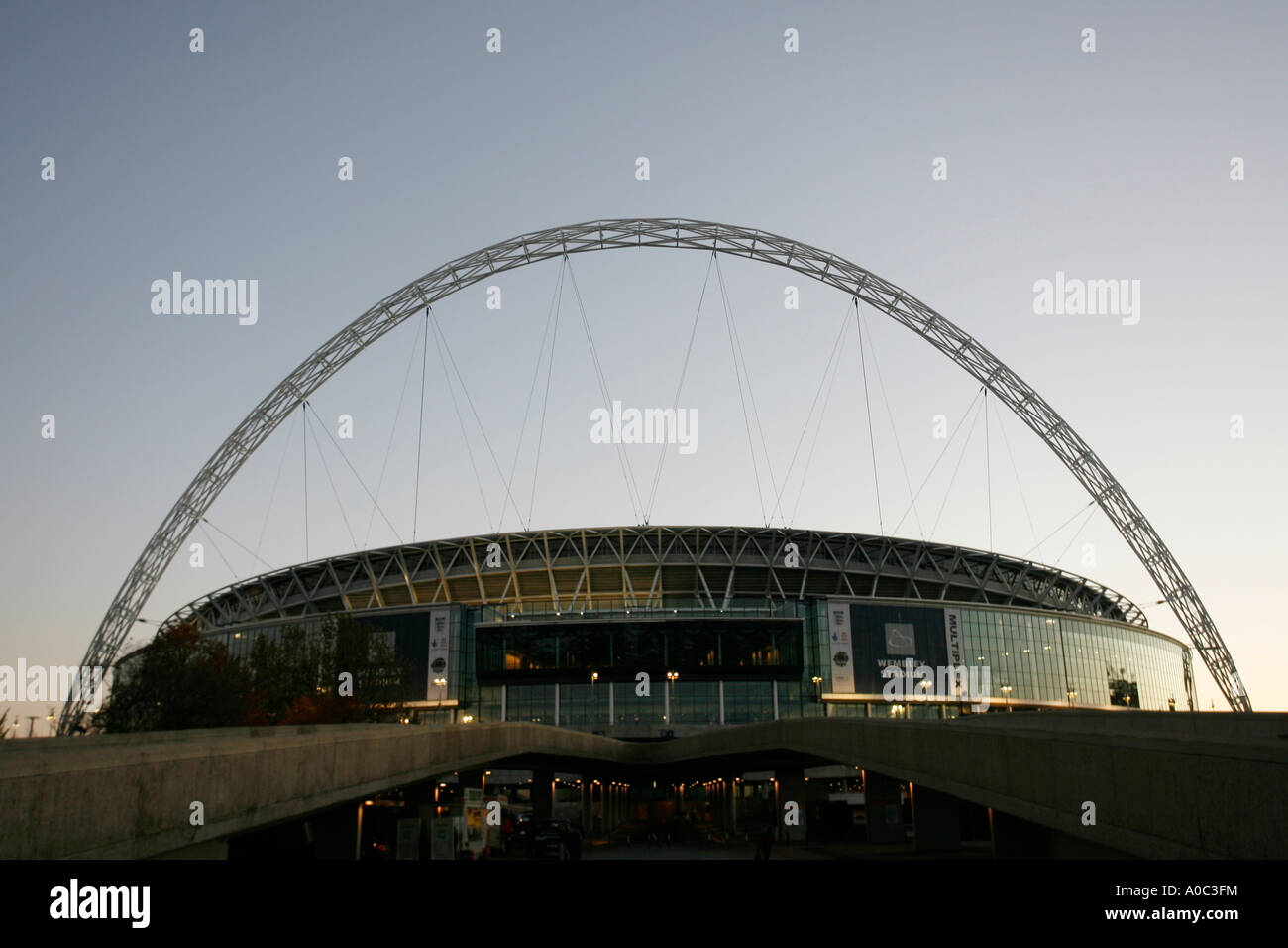 The new Wembley Stadium London England UK Stock Photo - Alamy