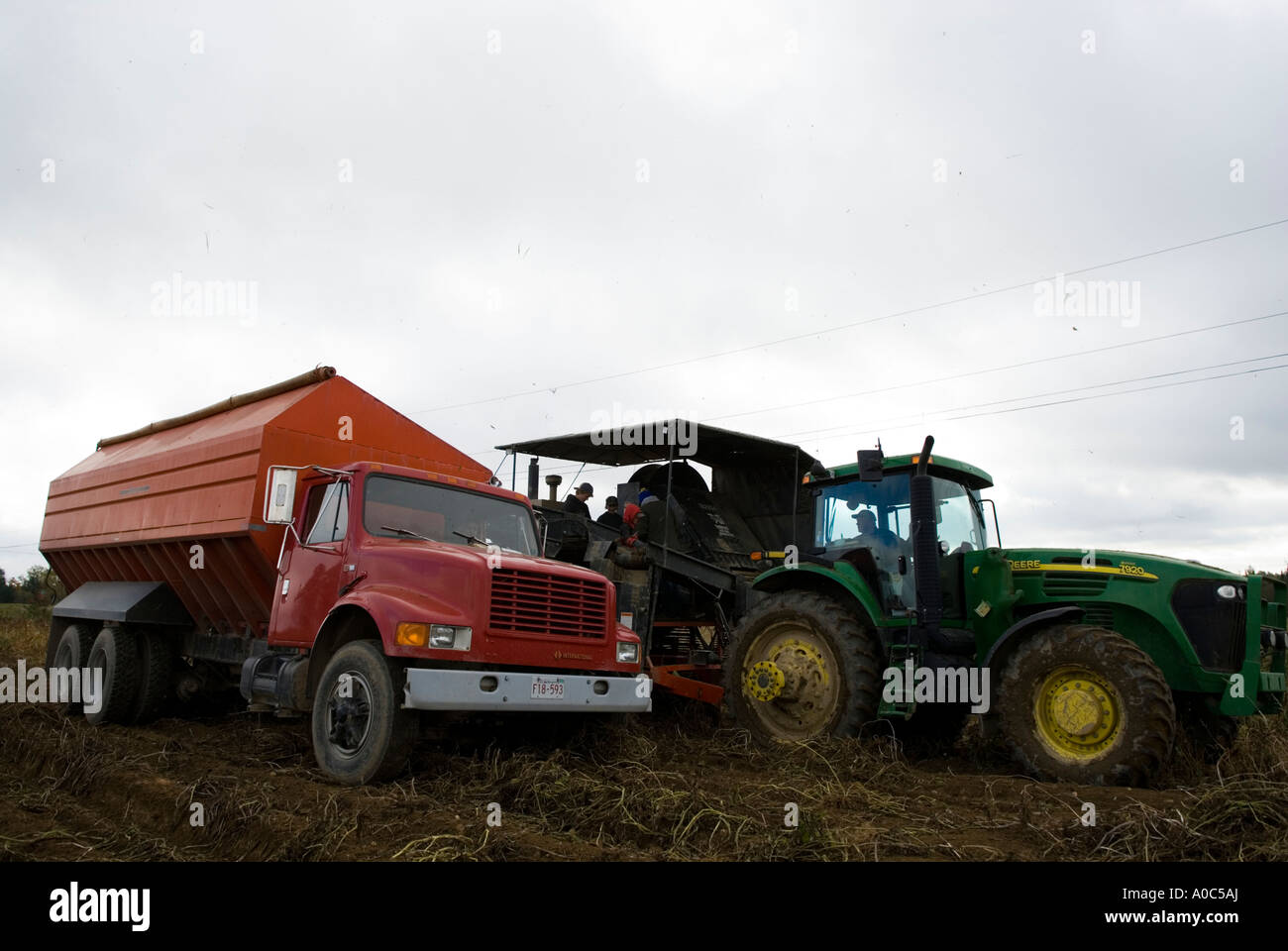 Potato harvester hi-res stock photography and images - Alamy