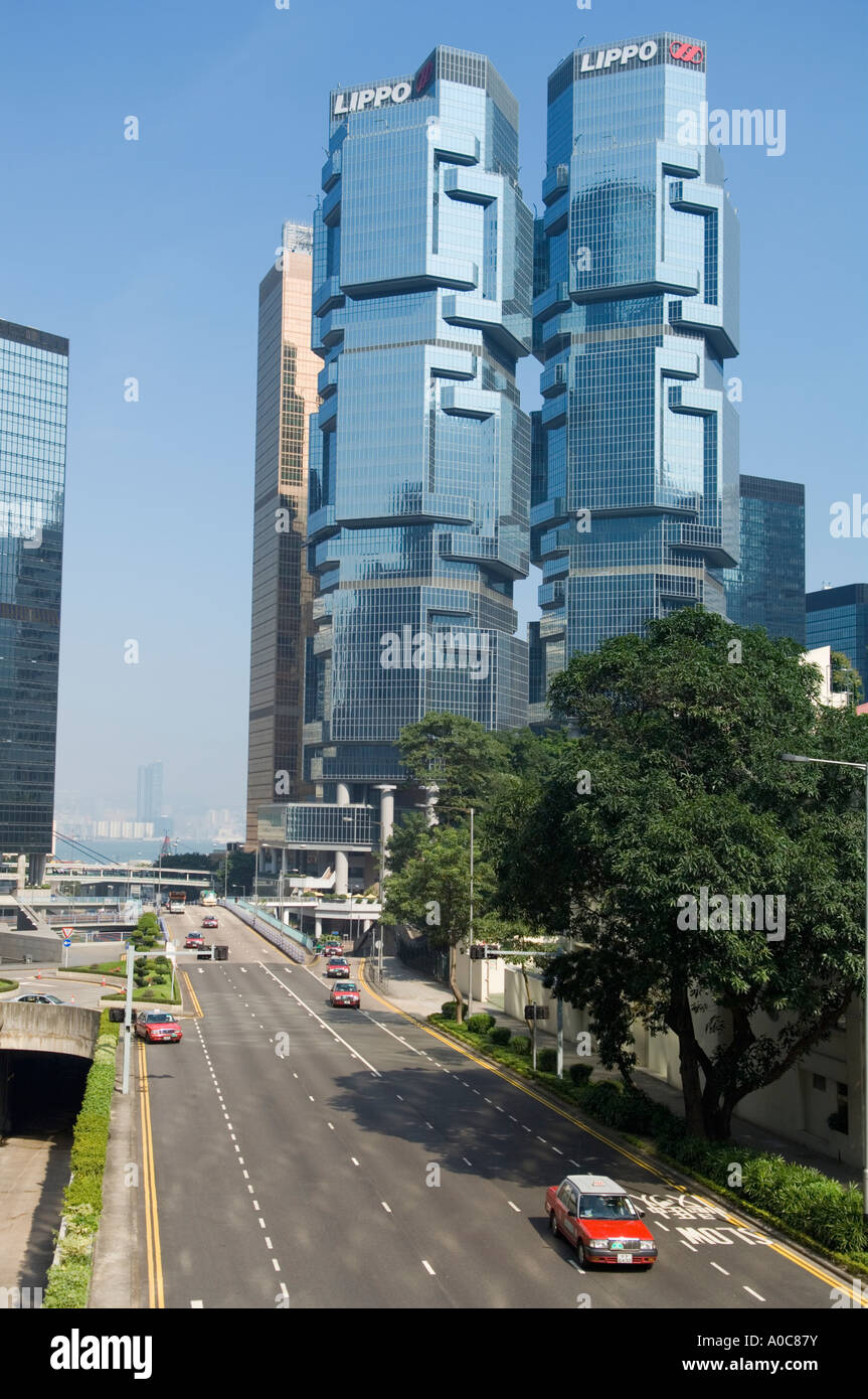 Hongkong lippo centre hi-res stock photography and images - Alamy