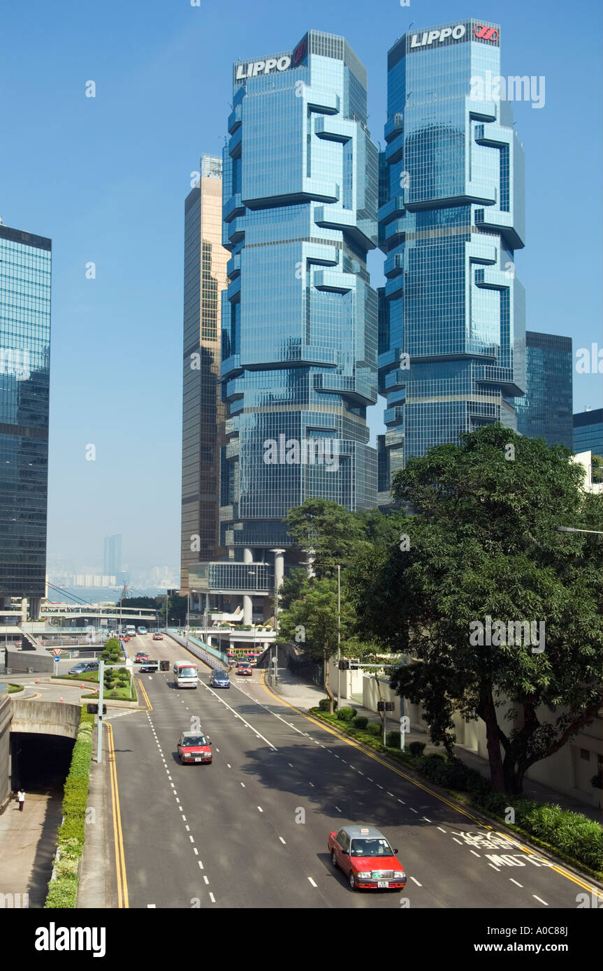Lippo Centre Hong Kong Stock Photo - Alamy