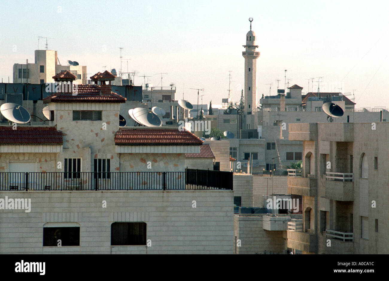 JORDAN AMMAN CITY street scene streets living home settlement life ...