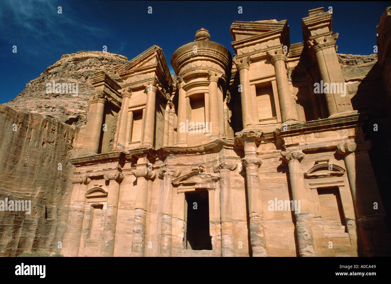 PETRA AL DEIR ad dair the monastery temple christian byzantine era rose ...