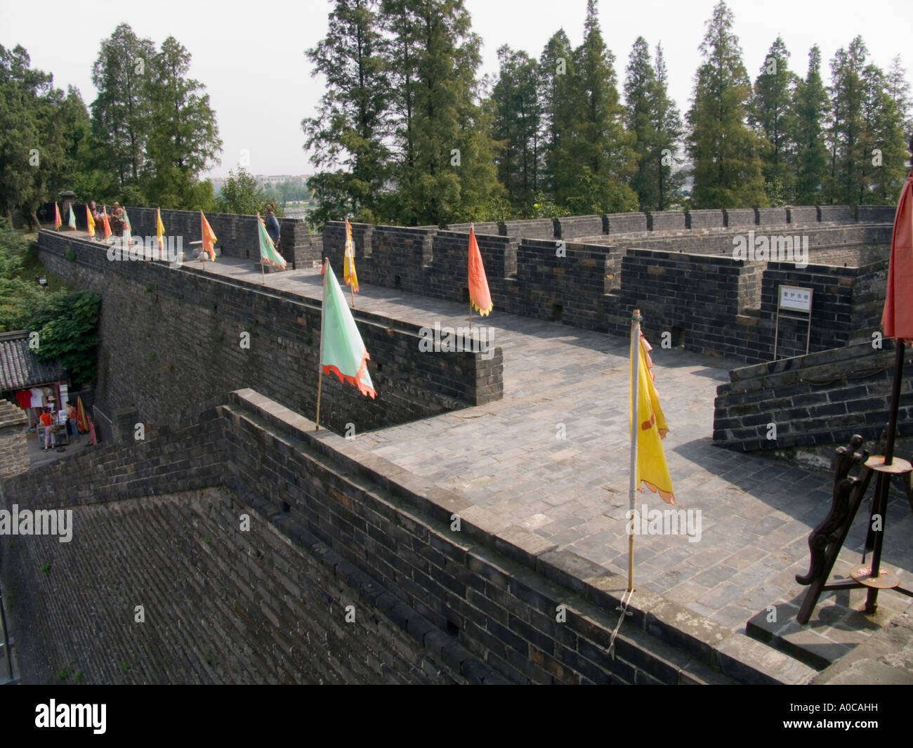 Jingzhou City Wall Map , Yangtze River Sightseeing: Jingzhou City ...
