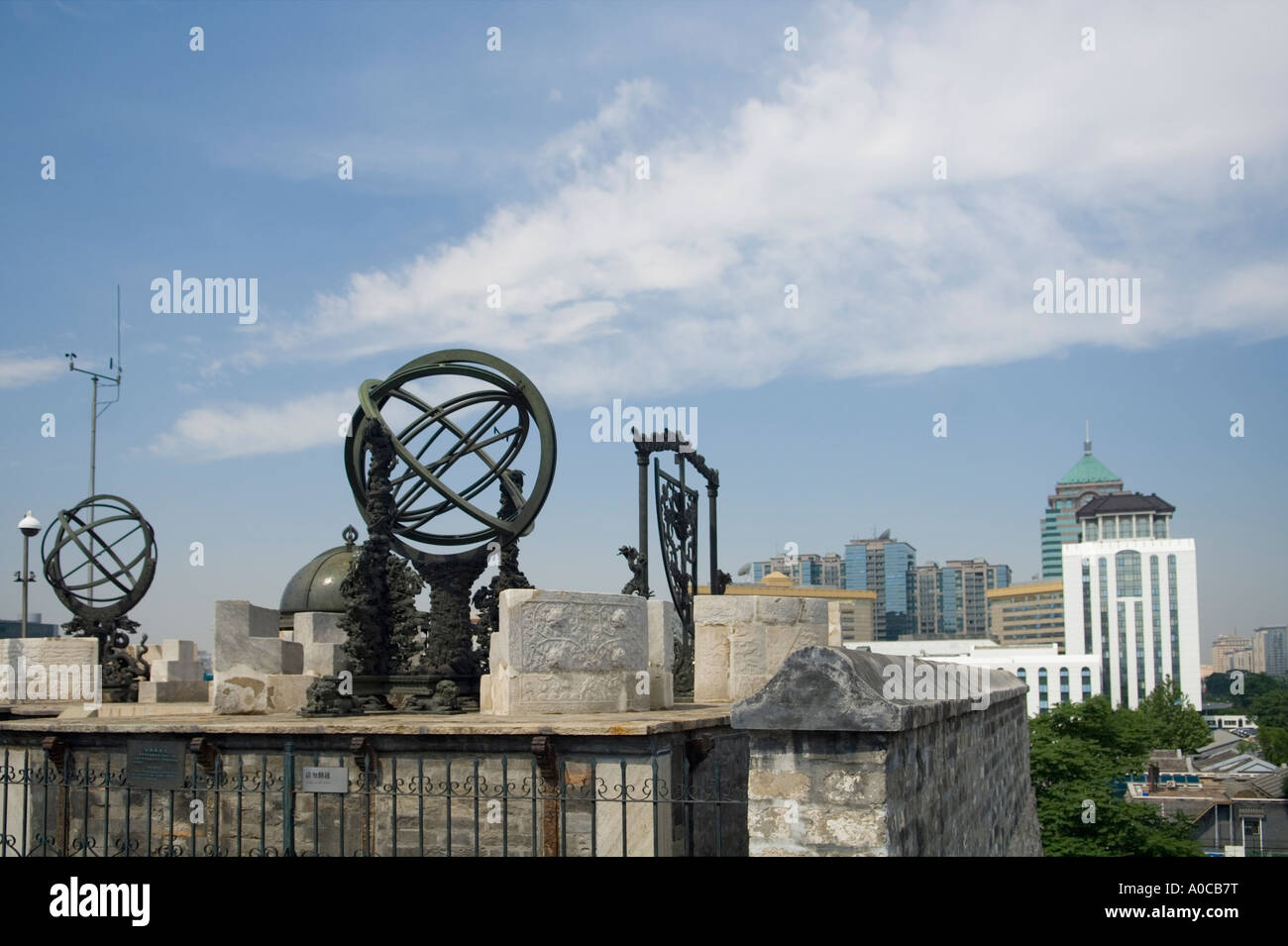 The Ecliptic Armillary Sphere in Beijing Ancient Observatory Stock ...