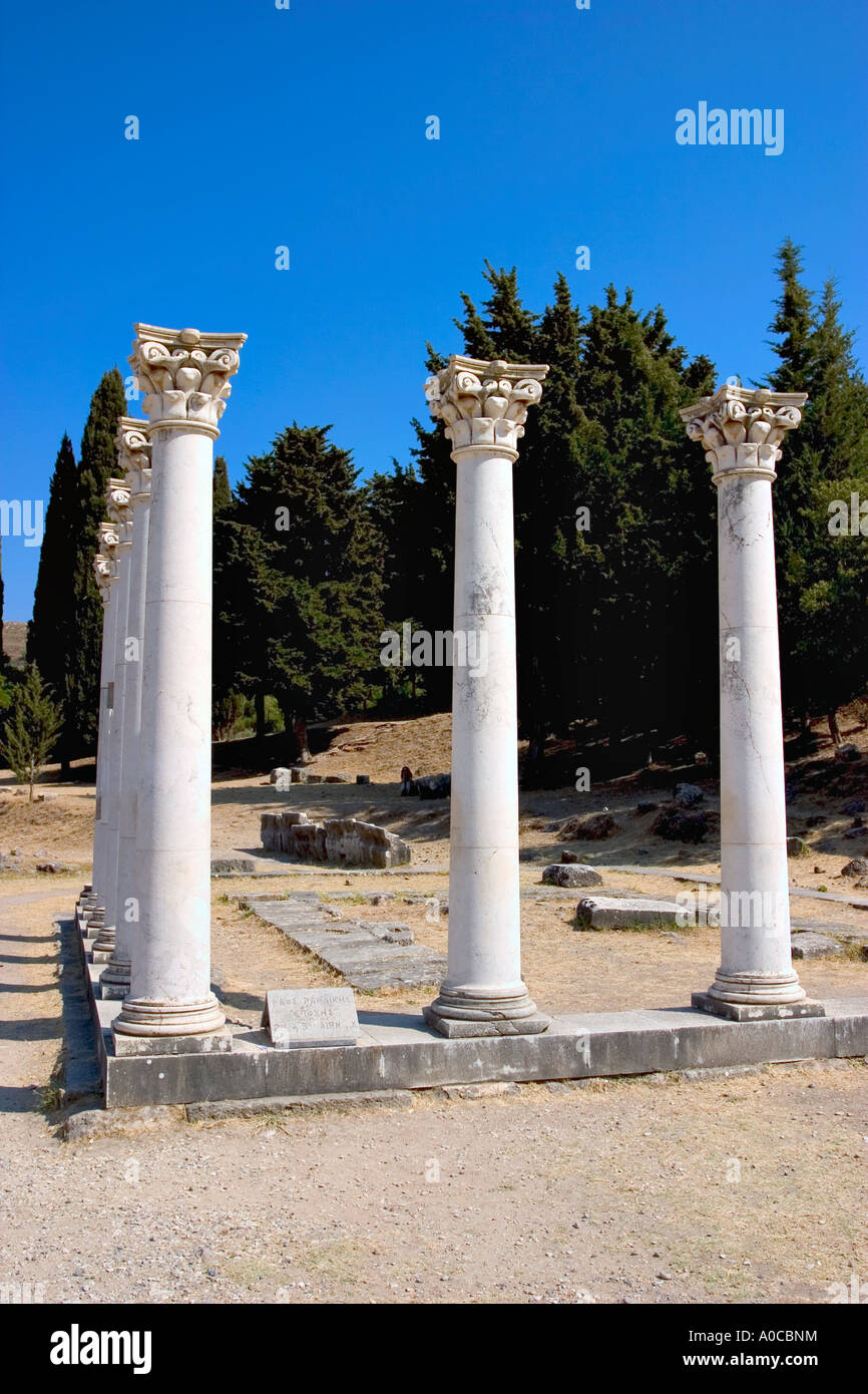 archaelogical excavation of asclepieion ancient medical school of ...