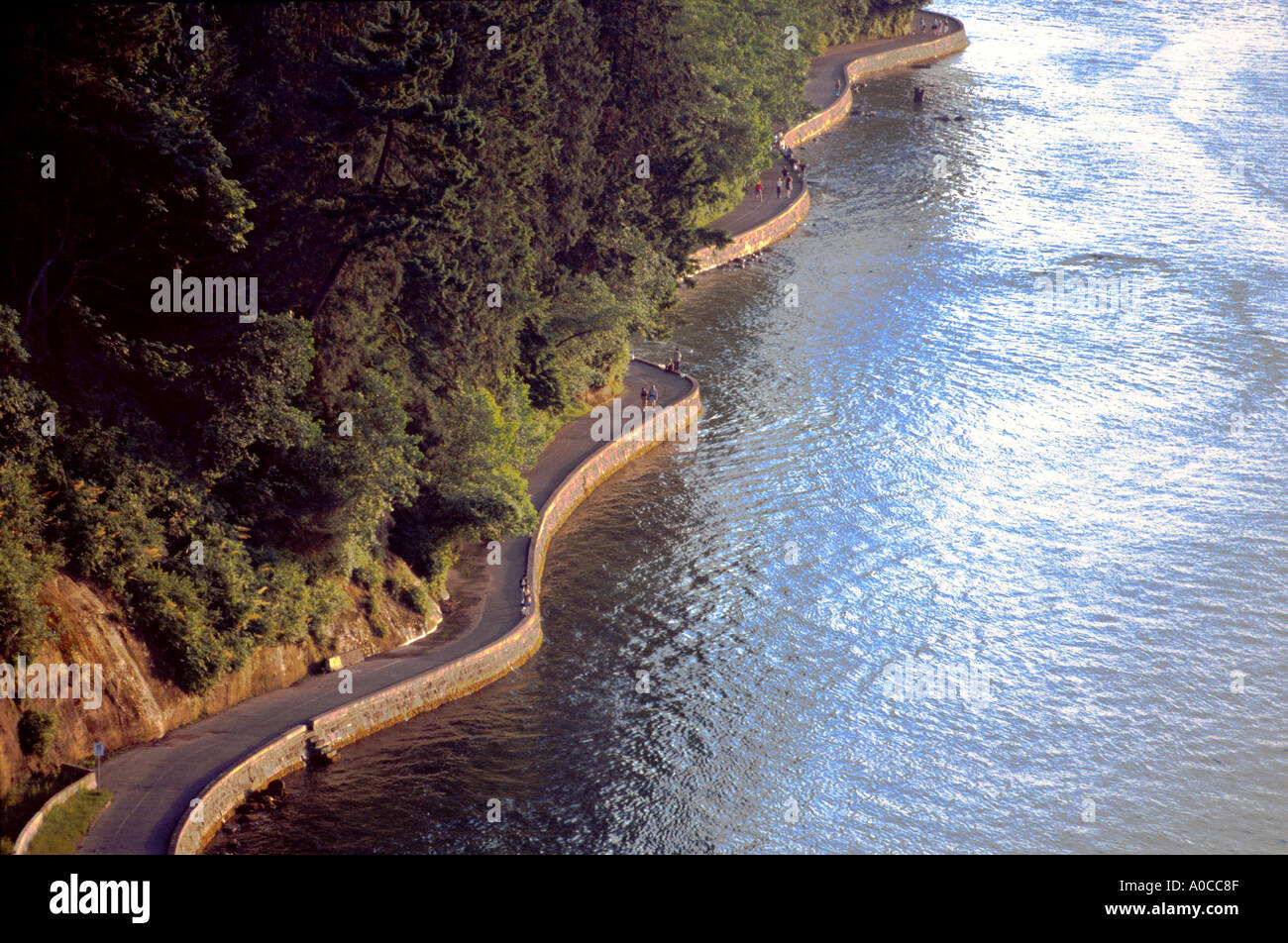 Stanley Park Seawall Vancouver British Columbia Canada Stock Photo - Alamy