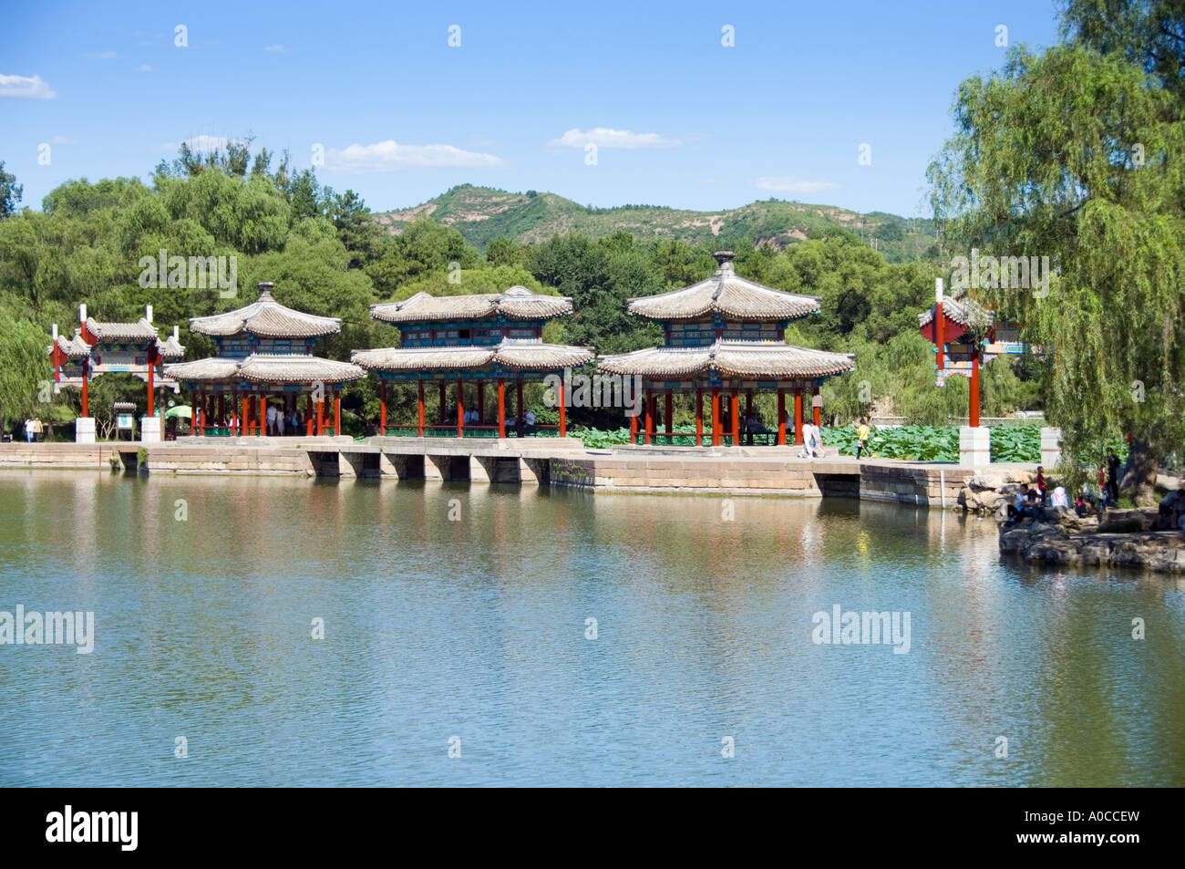 Imperial Summer Mountain Resort in Chengde Stock Photo - Alamy