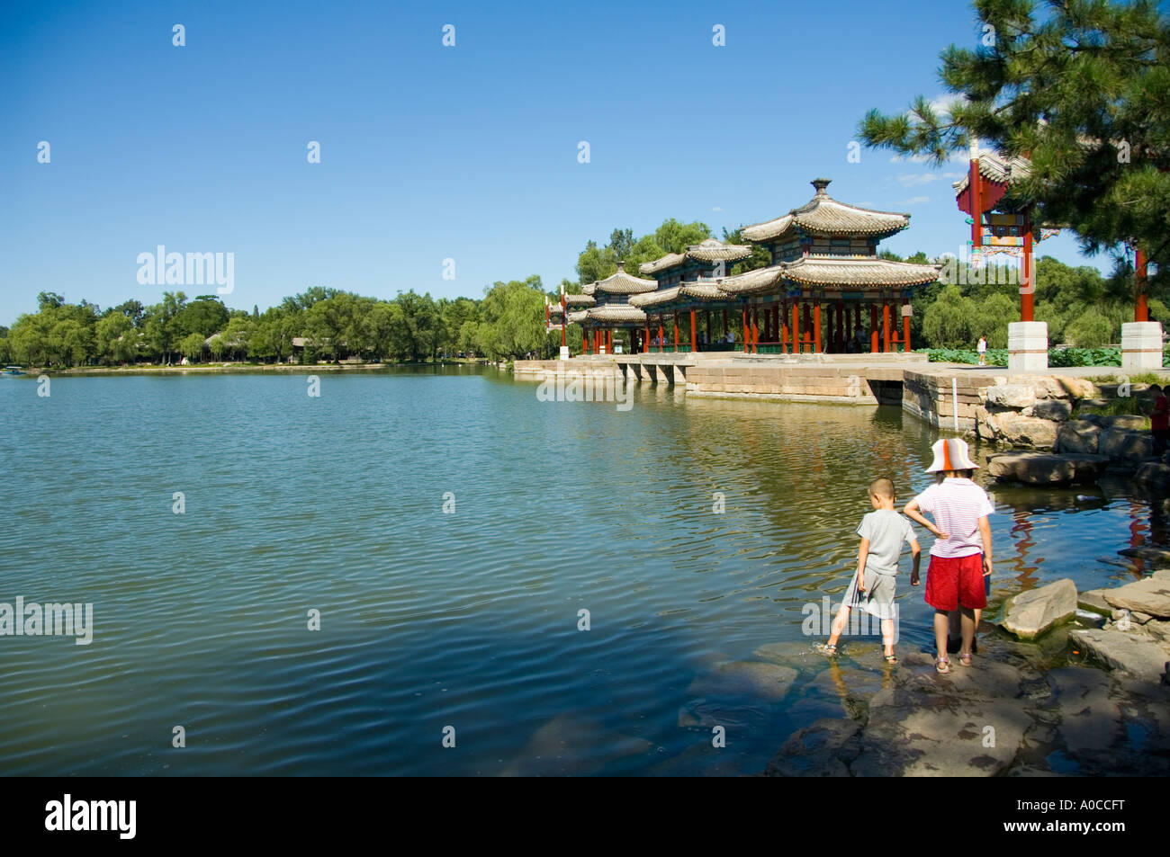 Chengde bishu imperial mountain summer resort hi-res stock photography ...
