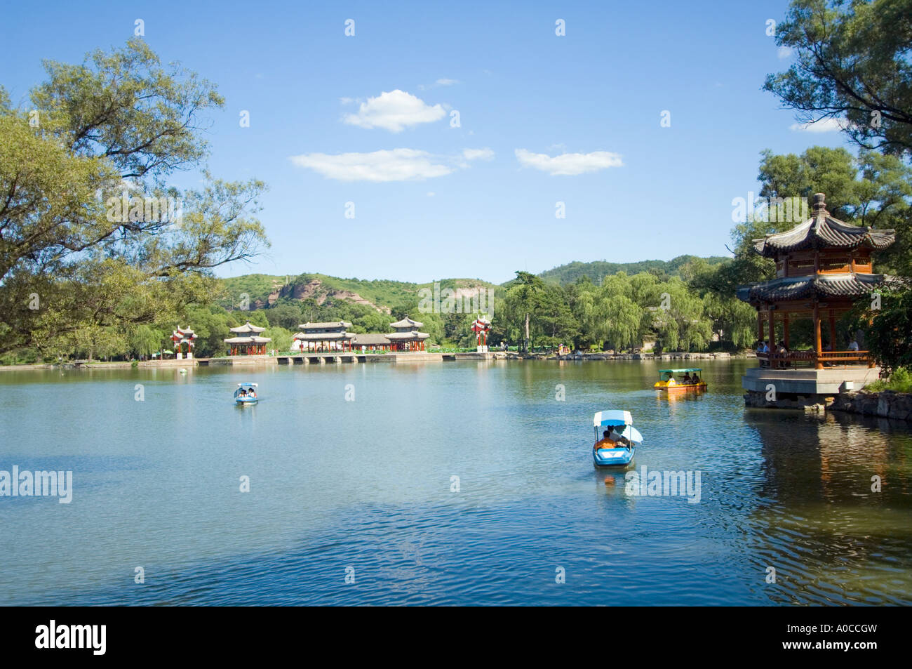 Chengde Bishu Imperial Mountain Summer Resort High Resolution Stock ...