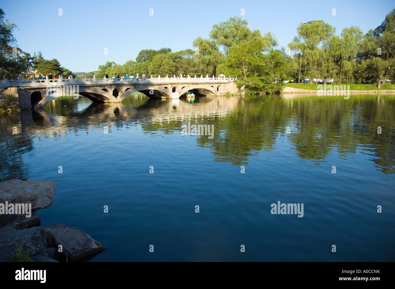 Imperial Summer Mountain Resort in Chengde Stock Photo - Alamy