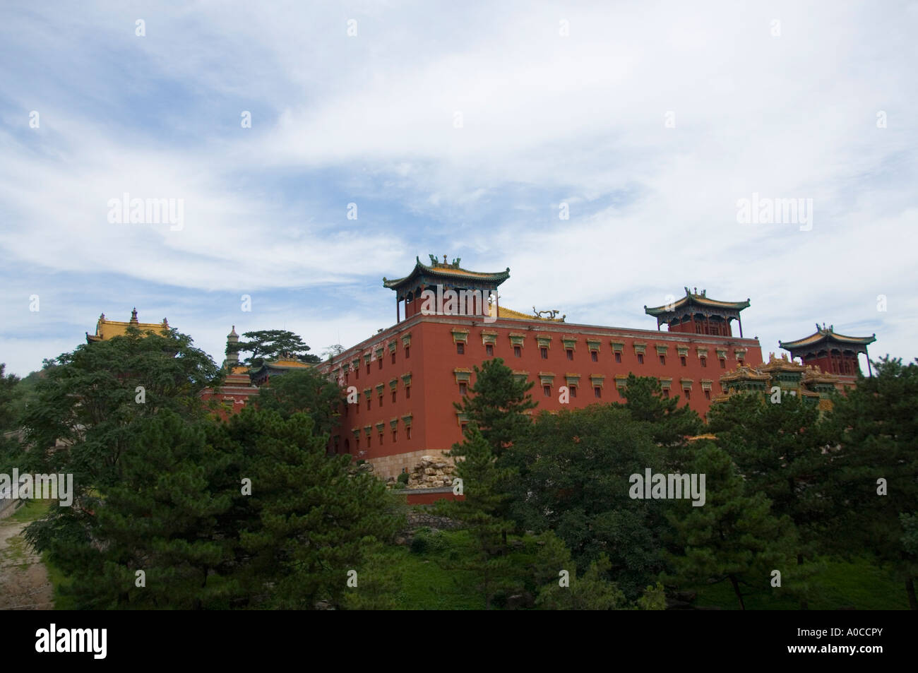 The Xumifushou Temple (Temple of Sumeru Happiness and Longevity) of ...