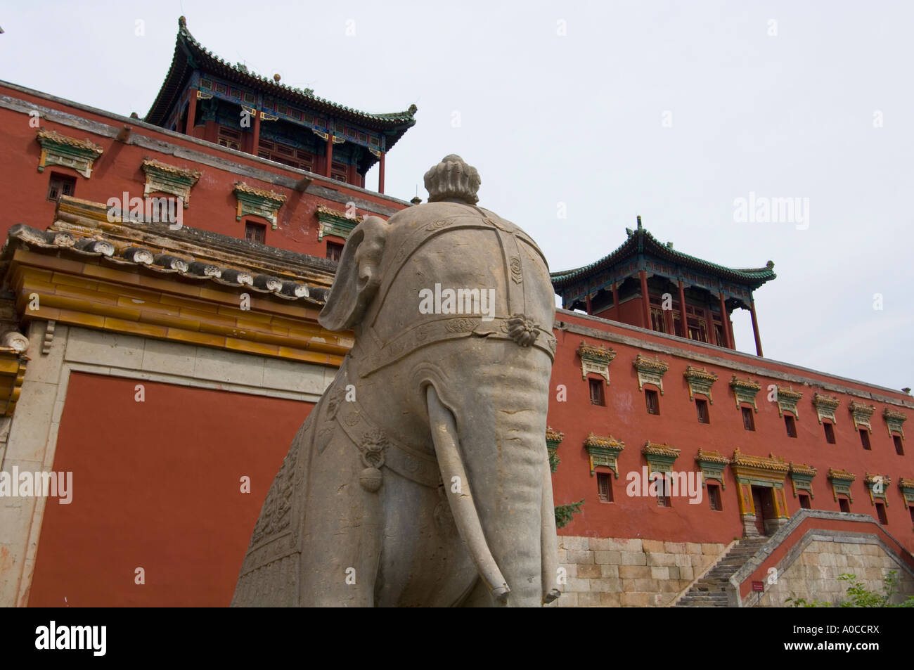 The Xumifushou Temple (Temple of Sumeru Happiness and Longevity) of ...