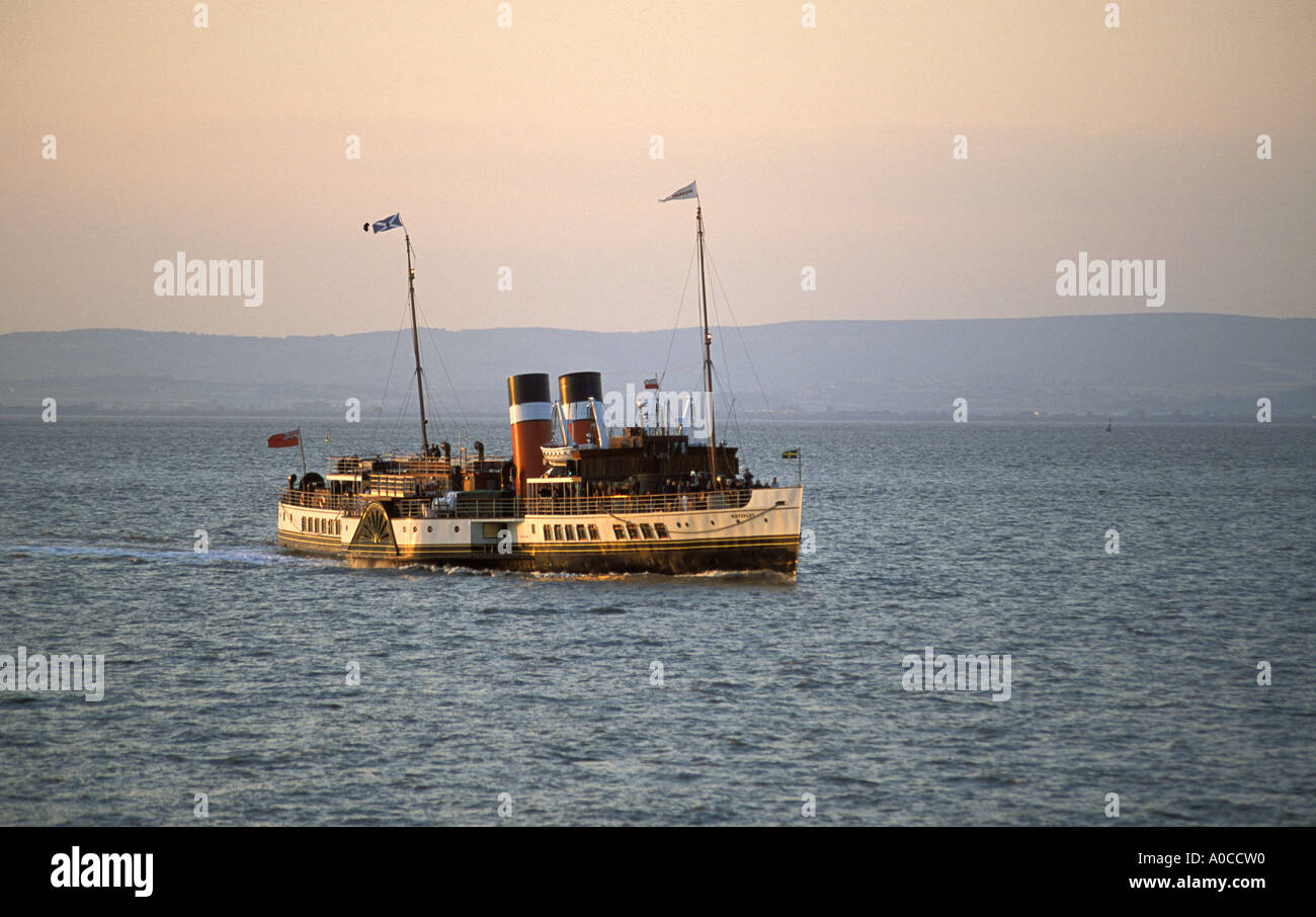 The Waverly Paddle steamer The last ocean going paddle steamer in the ...