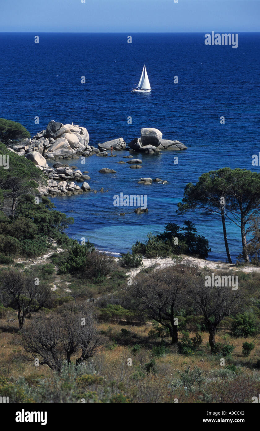 crique Corse France Stock Photo - Alamy