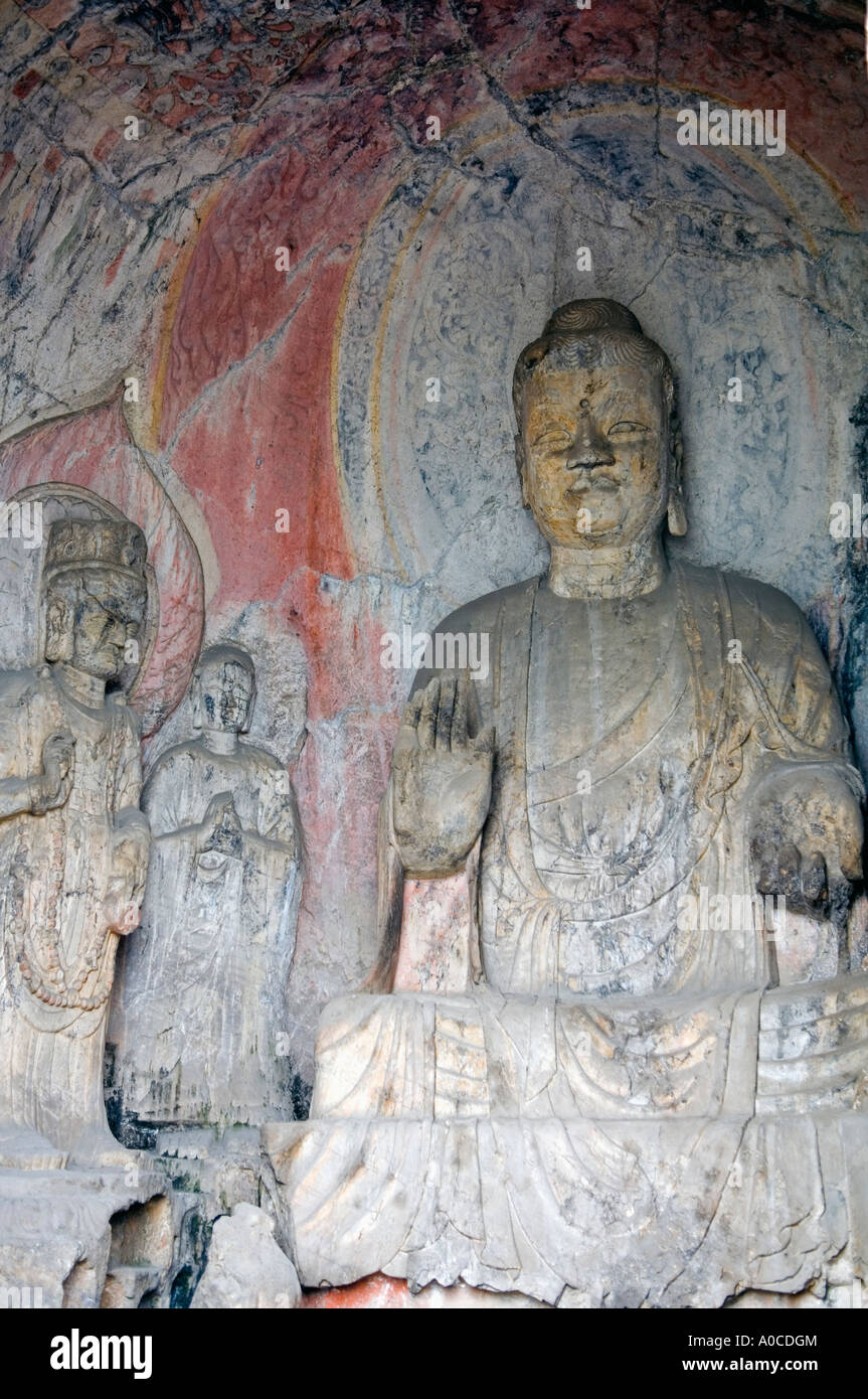 The World Heritage site of Lotus Cave (Lianhua Cave) of The grand ...