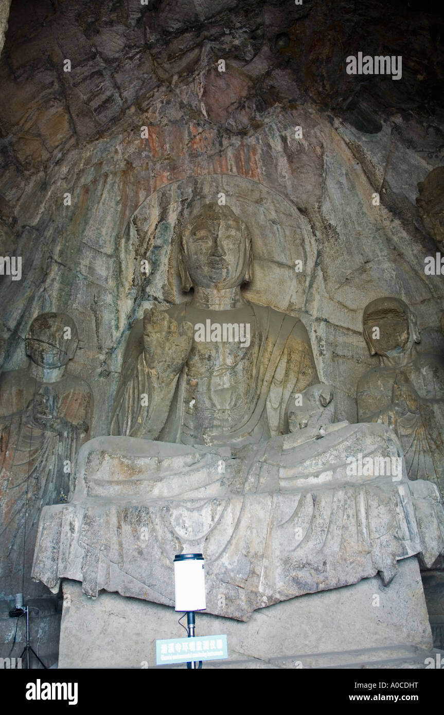 The World Heritage site of The Guyang Caves of The grand Longmen ...
