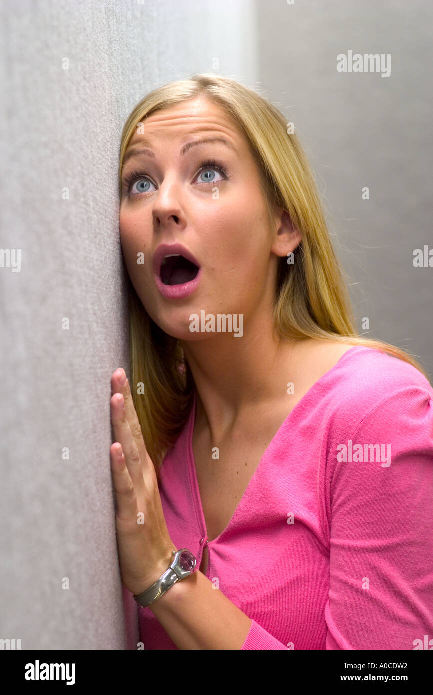 Lean leaning listen hi-res stock photography and images - Alamy