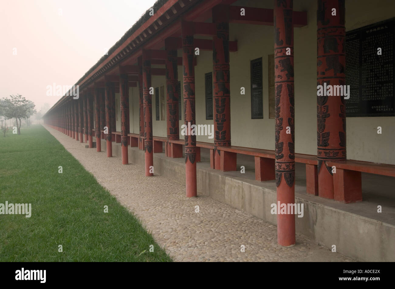 Yinxu is the ruins of the capital of China's Yin Dynasty Stock Photo ...