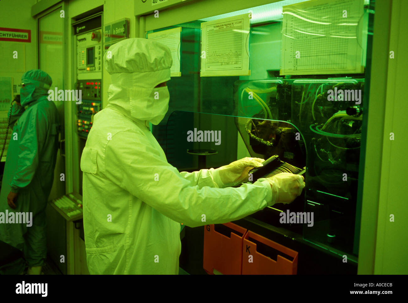 Chip manufacturing Germany Stock Photo - Alamy