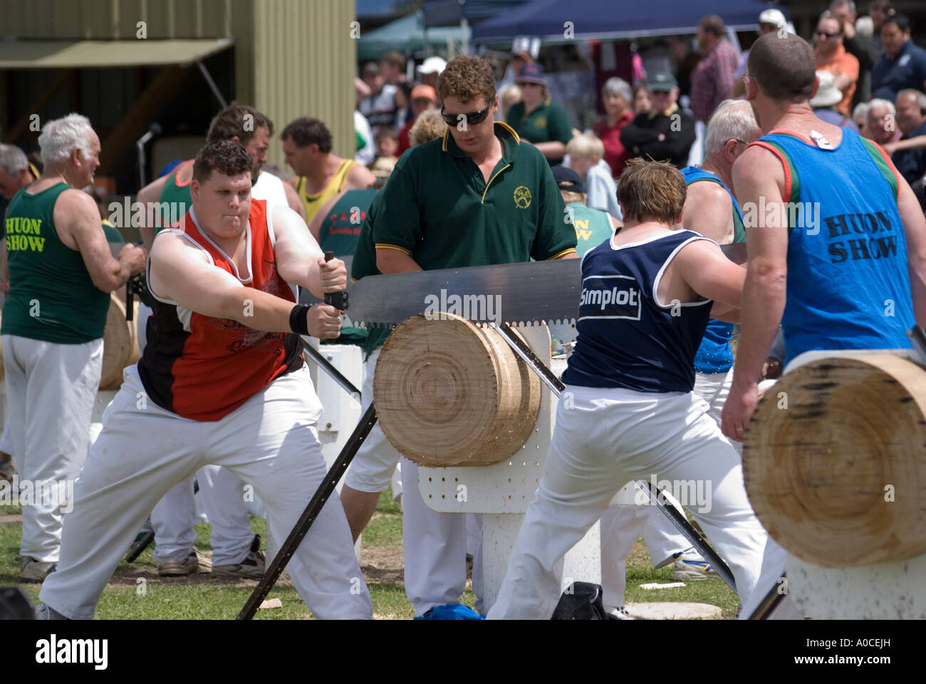 Sawing timber hi-res stock photography and images - Alamy
