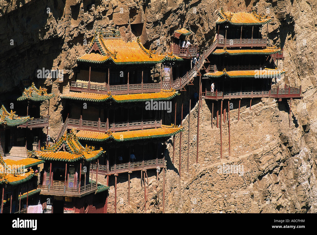 Hanging Temple Hunyuan County, Shanxi Province, China Stock Photo - Alamy