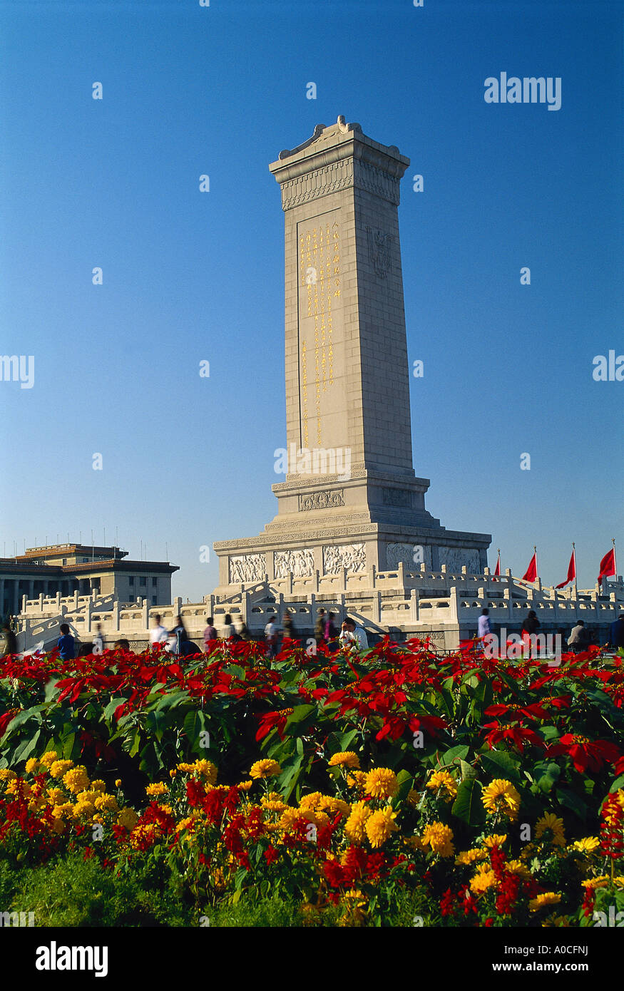 Tian an men square Monument to the Peoples Heros taken in 1986 Pre ...