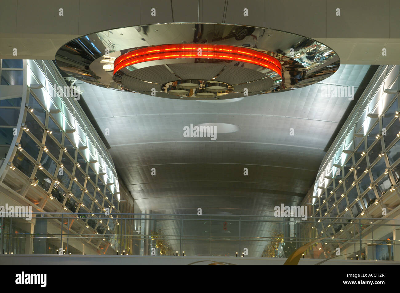 Dubai international airport main concourse and shopping mall Stock ...