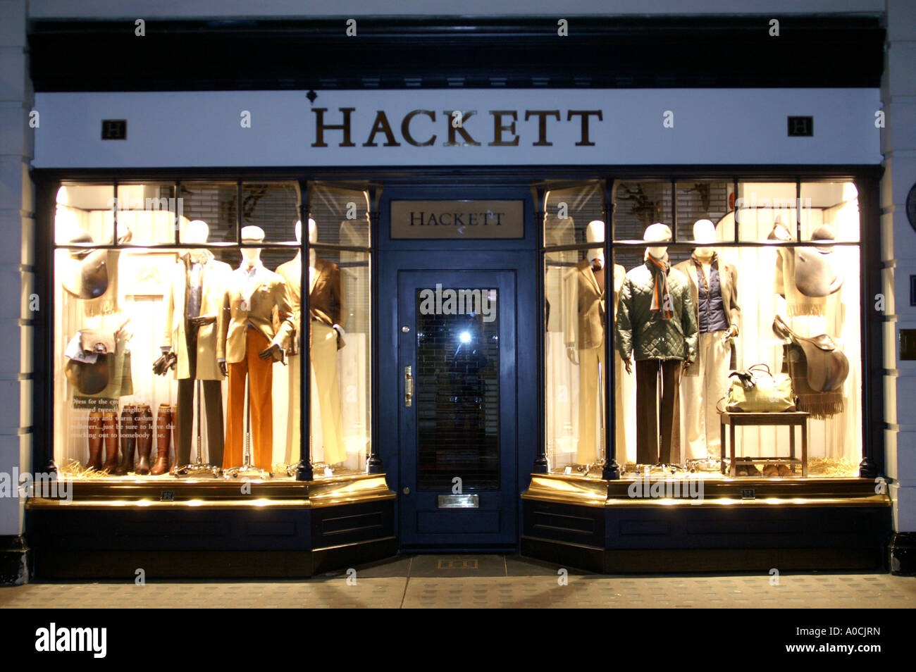 Hackett West End London England UK GB Stock Photo - Alamy