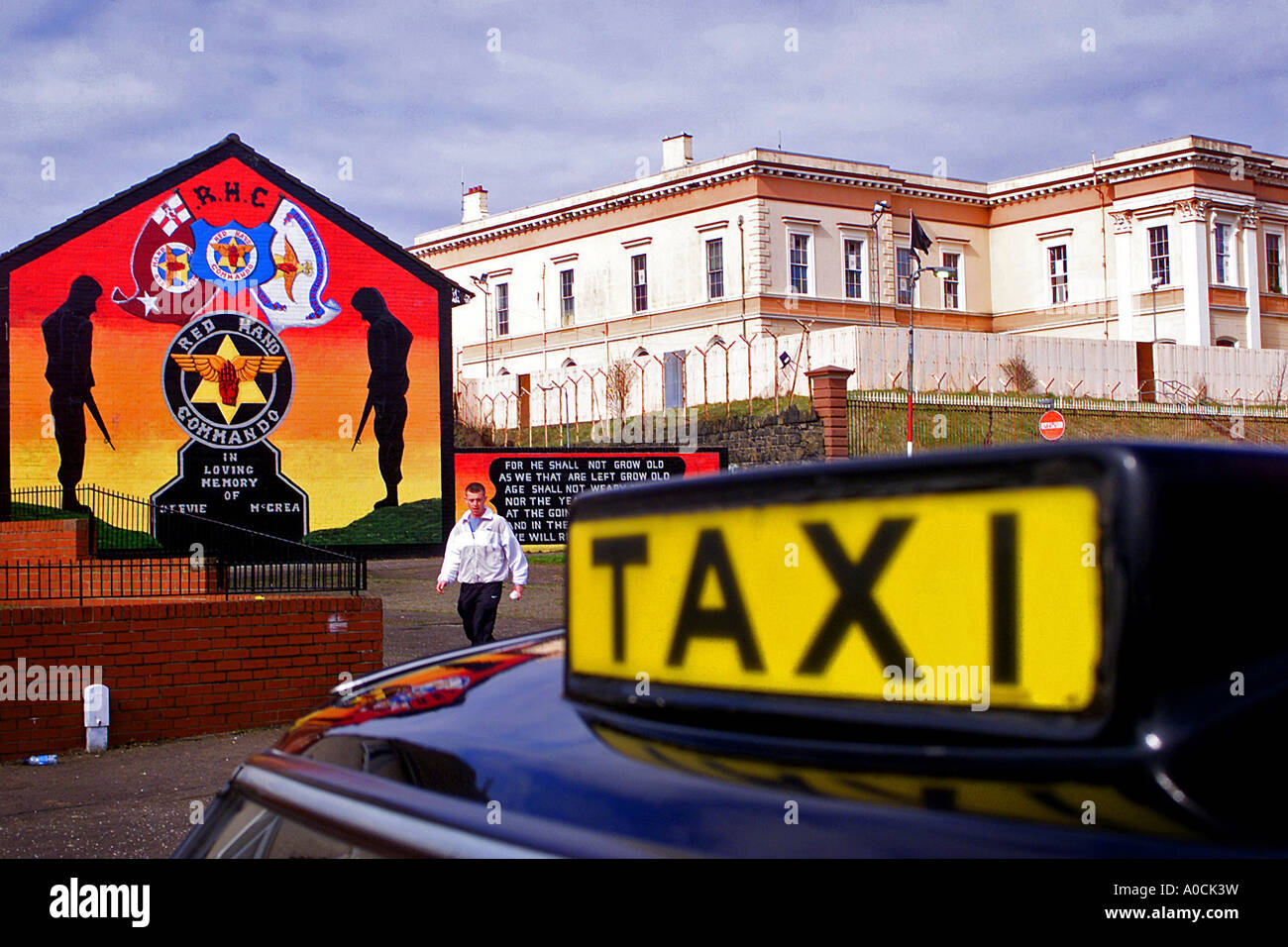 Belfast taxi tour hi-res stock photography and images - Alamy