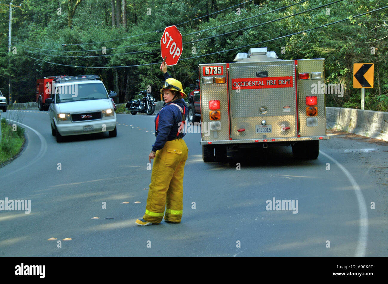 Female firefighter accidents hi-res stock photography and images - Alamy