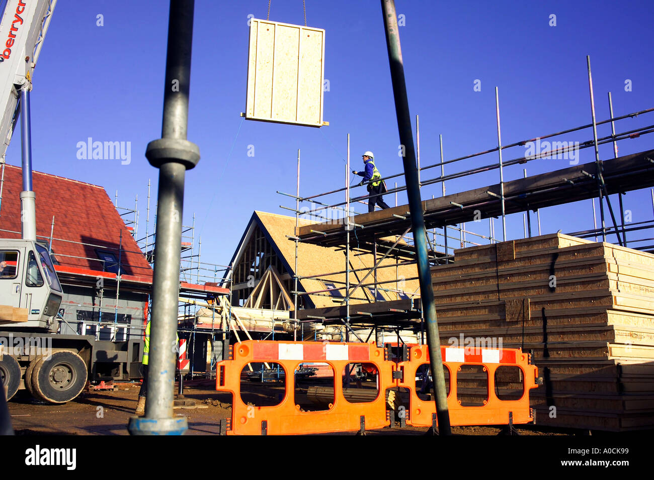Construction banksman hi-res stock photography and images - Alamy