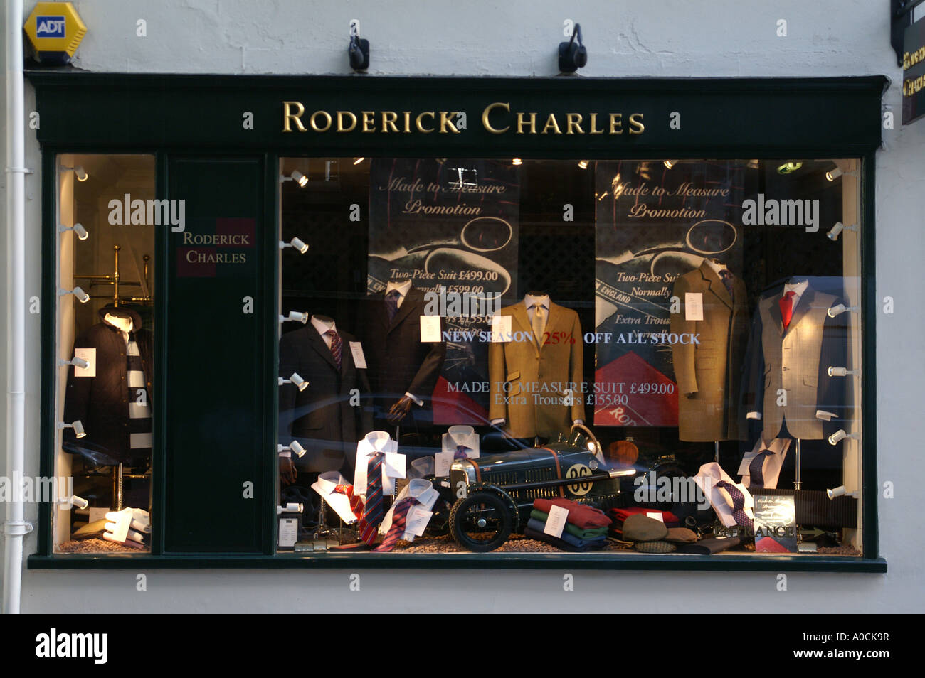 Roderick Charles suits made to measure Jermyn Street London Stock Photo ...