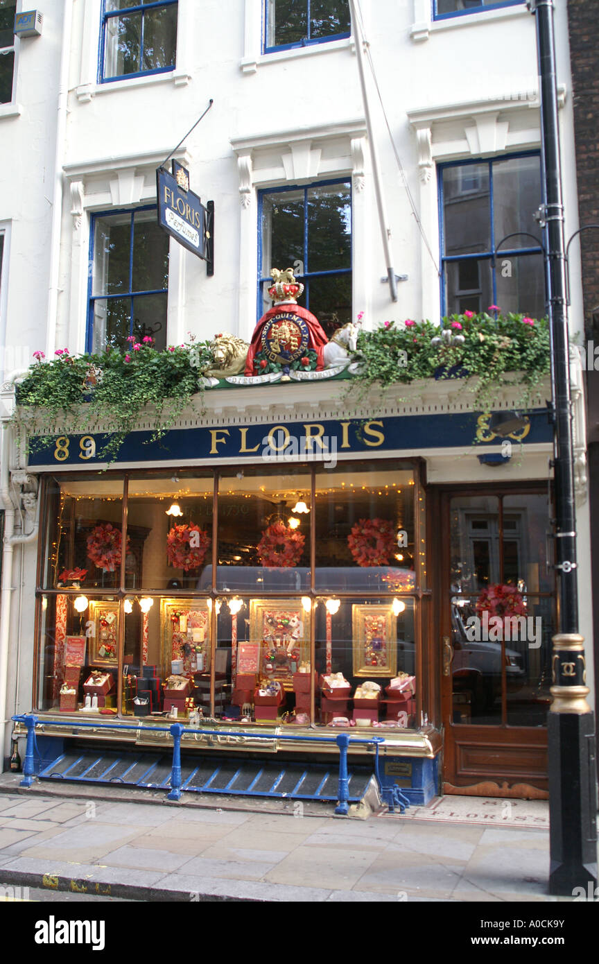 Floris Jermyn Street Westminster London Stock Photo - Alamy