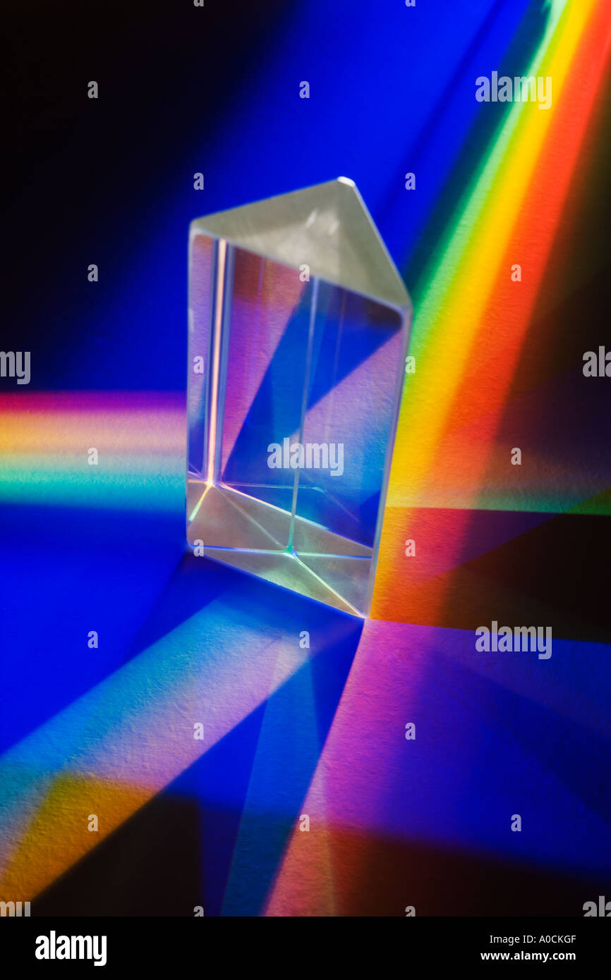 Still life of a prism Stock Photo - Alamy
