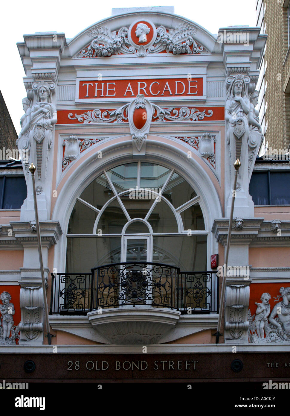 The arcade 28 Old Bond Street London Stock Photo - Alamy